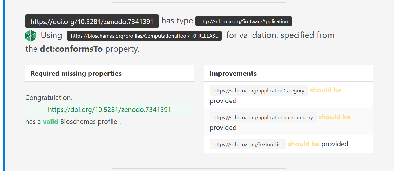 GitHub pages with Bioschemas markup | bioschemas-ghpages-markup-tutorial